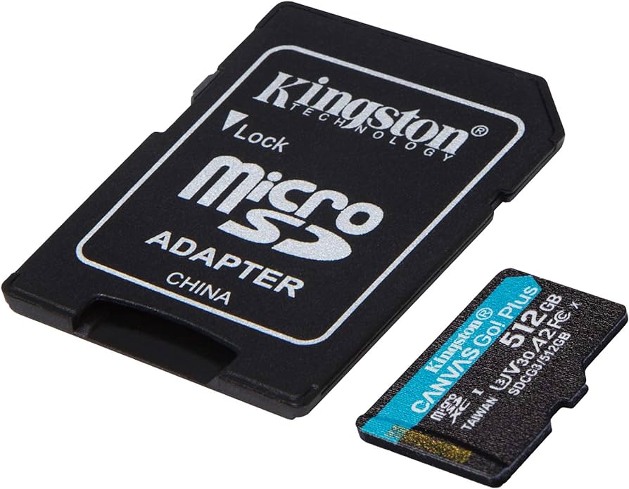 CARTE MEMOIRE KINGSTON 512GB AVEC SUPPORT Tunisie - Axiom Informatique