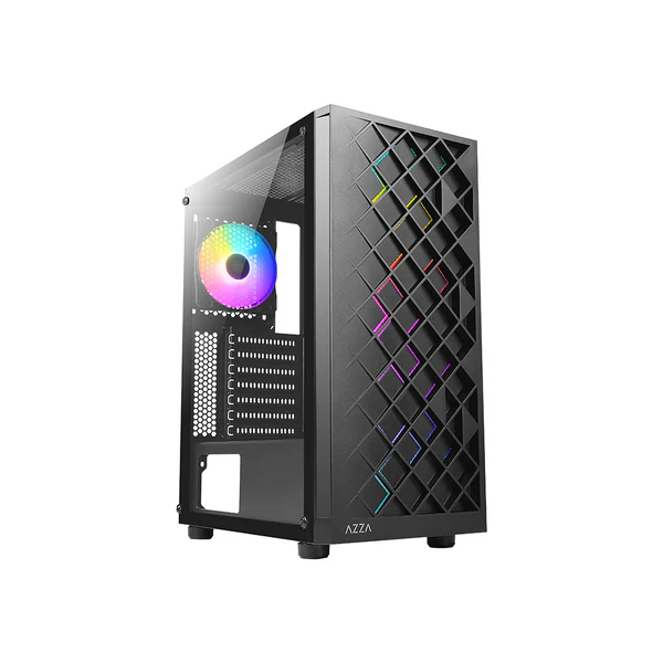 BOITIER PC AZZA SPECTRA NOIR Tunisie - Axiom Informatique