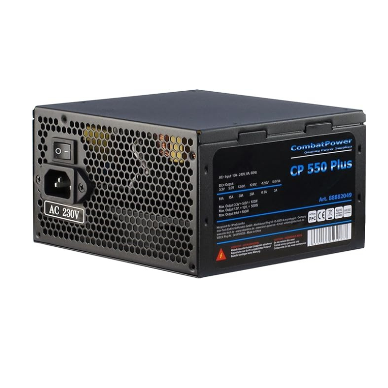 BLOC D’ALIMENTATION INTER-TECH COMBAT POWER CP-550W Tunisie - Axiom ...